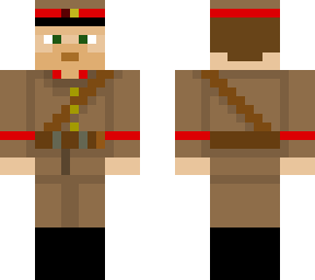 Soviet Officer (WW2) | Minecraft Skin