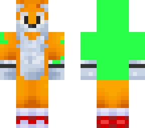 Tails Green Cape! | Minecraft Skin