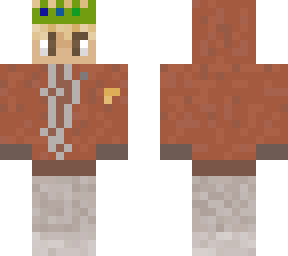 TechnoBlade Crown on blonde boy | Minecraft Skin