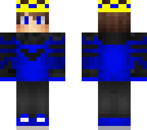 blue pvp king!!! | Minecraft Skin