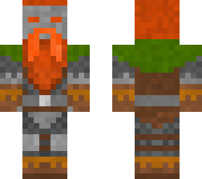Dwarf Stone Skin Better | Minecraft Skin