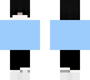Eboy (very light blue) | Minecraft Skin