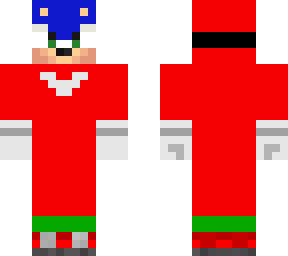 Faker Sonic | Minecraft Skin