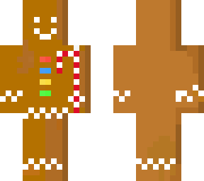 Gingerbread Man Minecraft Skins