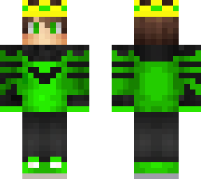 green pvp king!!! | Minecraft Skin