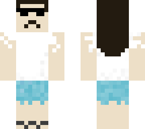Hot Mullet Man Sexy | Minecraft Skin