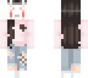 kitsune girl | Minecraft Skins