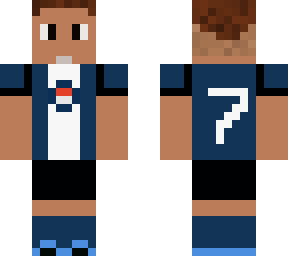 Kylian Mbappe Minecraft Skins