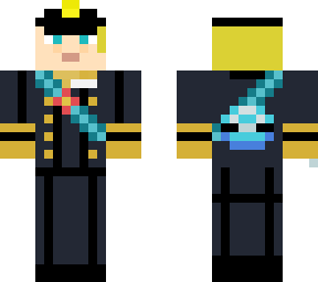 Marcusk's Water Royal Navy Skin High Ranking. | Minecraft Skin