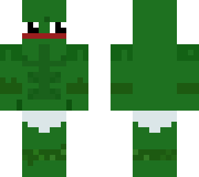 MUSCLE PEPE | Minecraft Skin