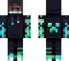 Neon Ninja Gamer | Minecraft Skin