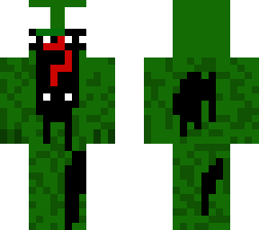 pibby green rainbow friends | Minecraft Skin