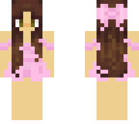 Pink Dress | Minecraft Skin