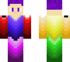 rainbow boy | Minecraft Skin