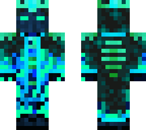 Sculk Thiny cloak king | Minecraft Skin