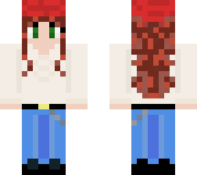 Simple Pirate Girl | Minecraft Skin