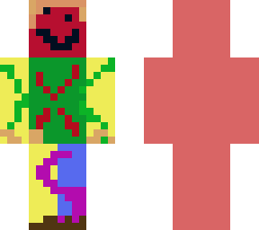 Troll red | Minecraft Skin