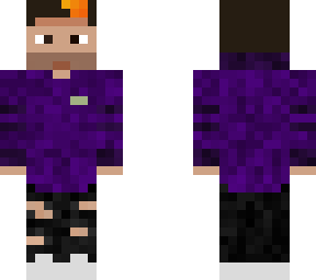 Auronplay LILA Auron Morado | Minecraft Skin