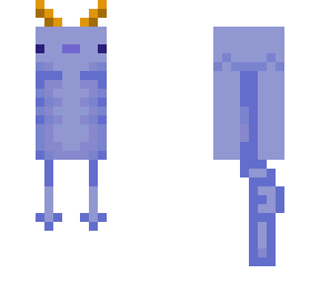 blue axolotl | Minecraft Skins