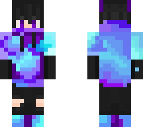 Blue shaded PVP LEGEND | Minecraft Skin