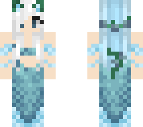 Cat Mermaid | Minecraft Skin
