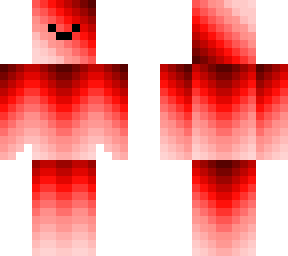 fabix dregradado rojo | Minecraft Skin