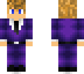 Monty purple suit | Minecraft Skin