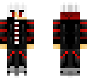 red and black gamer | Minecraft Skins