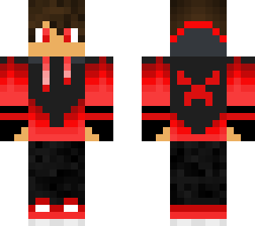 red gamer improved | Minecraft Skin