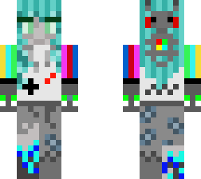 robot girl | Minecraft Skins