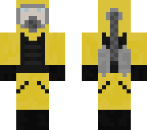 Async Scientist in a hazmat suit | Minecraft Skin