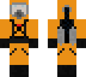 Async Scientist in a hazmat suit | Minecraft Skin
