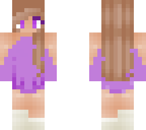 fille violette | Minecraft Skin