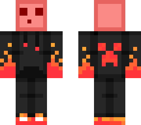 fire slime | Minecraft Skin