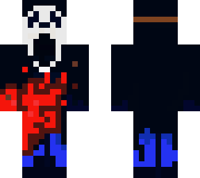 Ghost face by glitchizz | Minecraft Skin
