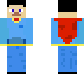 Guy with cape (my first skin) | Minecraft Skin