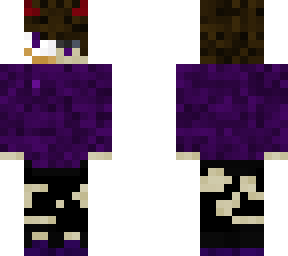 I made this skin for my friend its called demon thats it demon ...