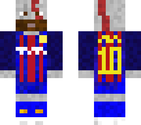 Kratos Messi | Minecraft Skin