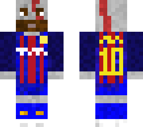 kratos messi | Minecraft Skin