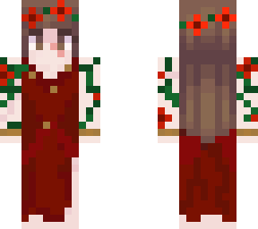 Queen of Roselia Duality | Minecraft Skin