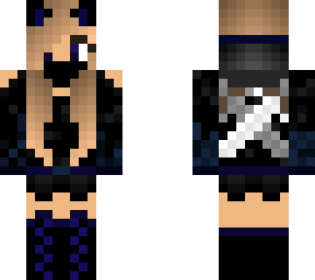 SAD ninja cat | Minecraft Skin