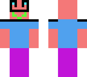 scary pink man | Minecraft Skin
