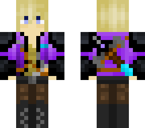purple warrior | Minecraft Skins