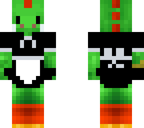 Yoshi maid uwu Nya | Minecraft Skin