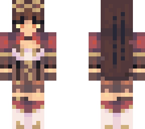 amber genshin | Minecraft Skins