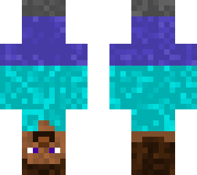 upside down steve | Minecraft Skins