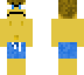 ANGRY MULLET MAN v.2 | Minecraft Skin