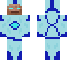 Aquatic Space Knight | Minecraft Skin