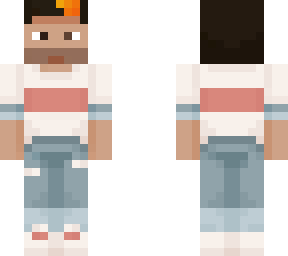 auron outfit casual | Minecraft Skin