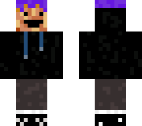 bacon drip black | Minecraft Skin